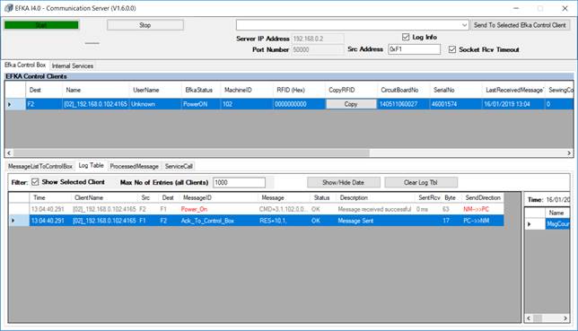 If you donot see a communication you can try following steps: